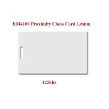 125khz RFID EM4100 Rewritable Copy Clone Card 1.8mm Thick (10pcs) - SLF ...